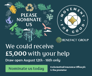 Movement for good - Generate nomination banners and codes